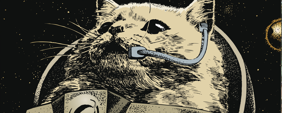 Une statue parisienne pour Félicette, premier chat astronaute