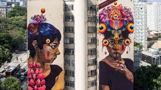 Les 10 plus belles fresques de street art du monde Le Bonbon
