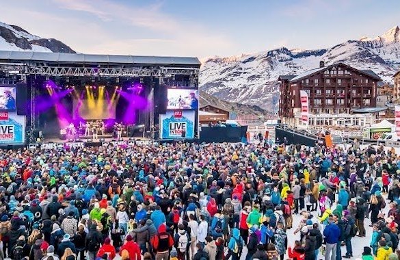 Trois jours de concerts gratuits au coeur des pistes de Tignes | Le Bonbon