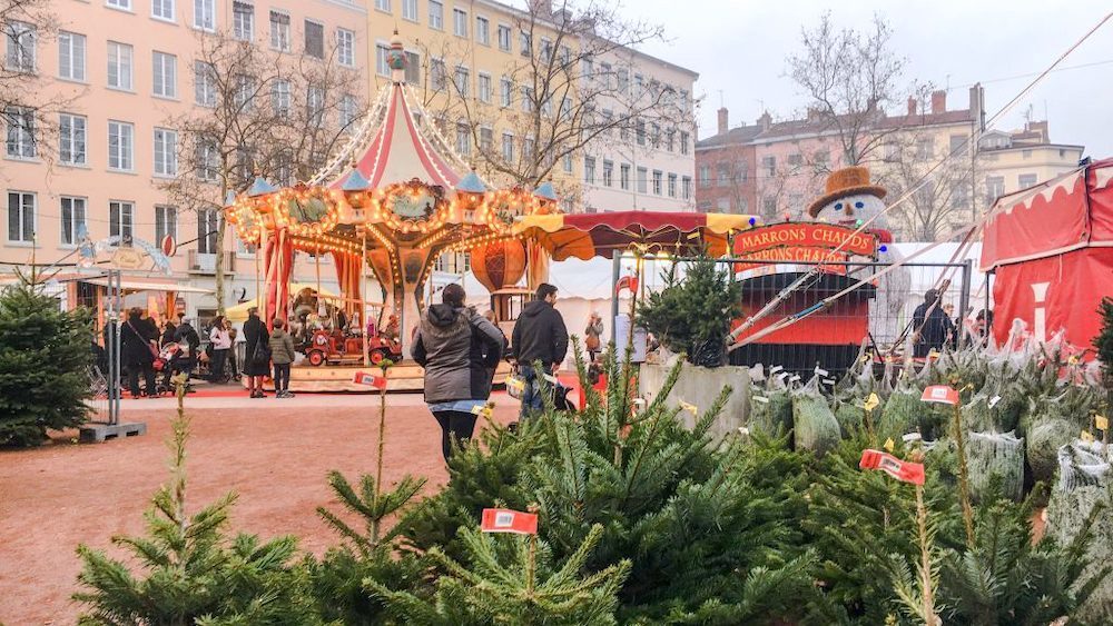 Le Marché de Noël de la Croix-Rousse va se transformer en station de ...