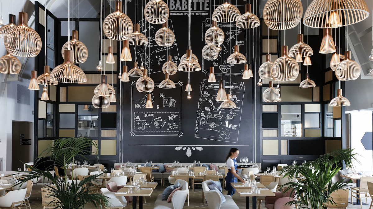 Babette : restaurant design et concept store de 120 m2 perché dans un ...
