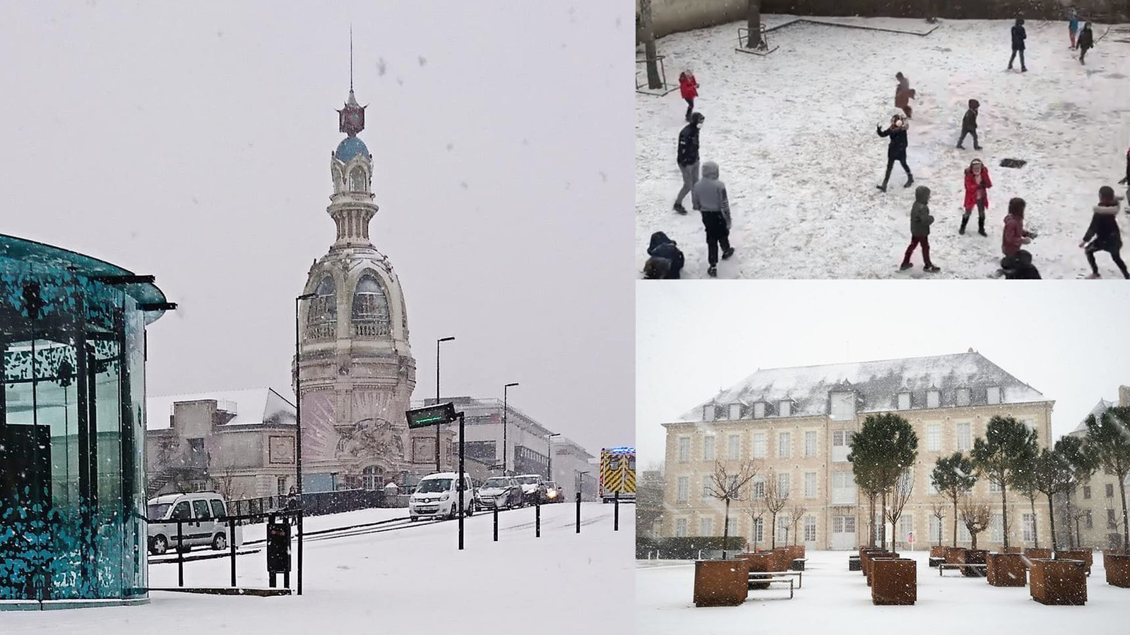 Il neige à Nantes : vos plus belles photos de nantes enneigée | News ...