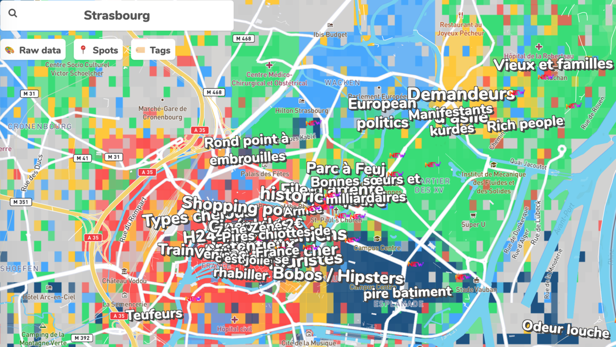 Hoodmaps, la carte interactive drôle et clichée sur les quartiers de ...