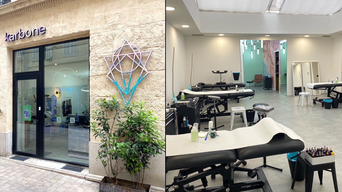 Karbone Studio : 250m2 dédié au tatouage & piercing à Marseille | Le Bonbon