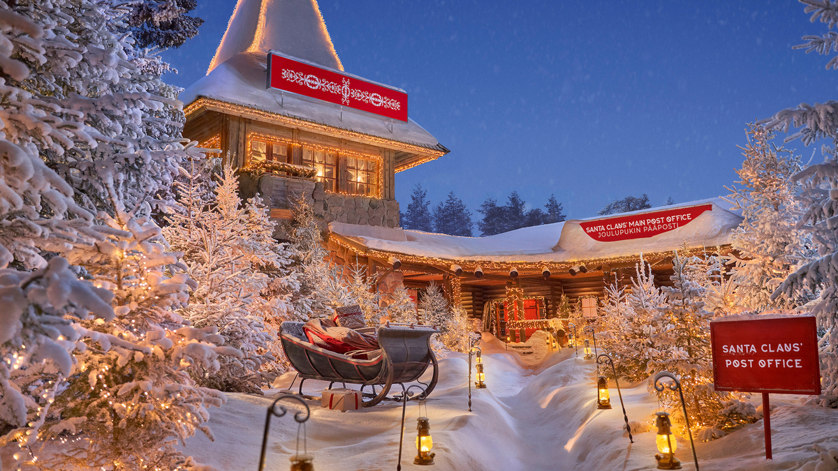 On peut séjourner gratuitement dans la maison du père Noël cet hiver ...