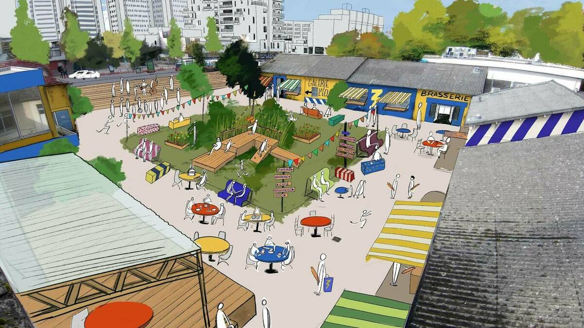 Une friche de 30 000 m2 bientôt transformée en lieu de vie culturel et ...