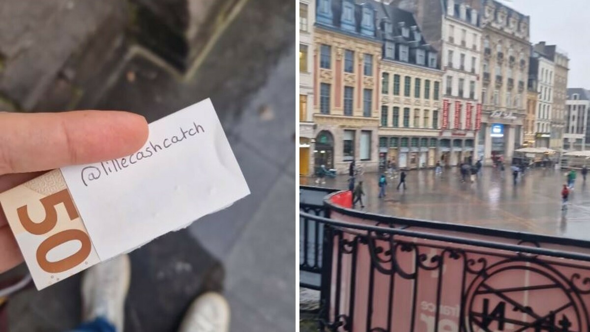 Ce compte Instagram fait le buzz en cachant de l'argent dans les rues ...