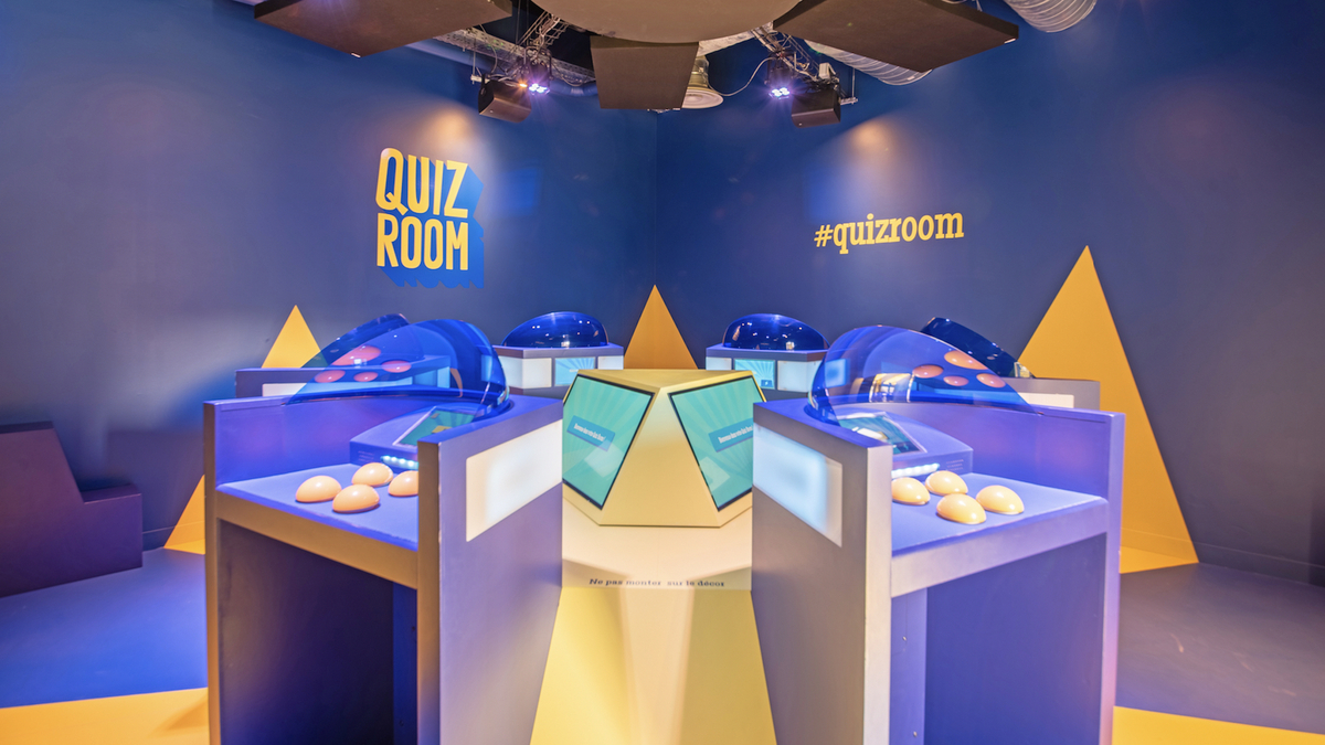 Quiz Room : un jeu de quiz immersif comme sur un plateau télé à Paris ...