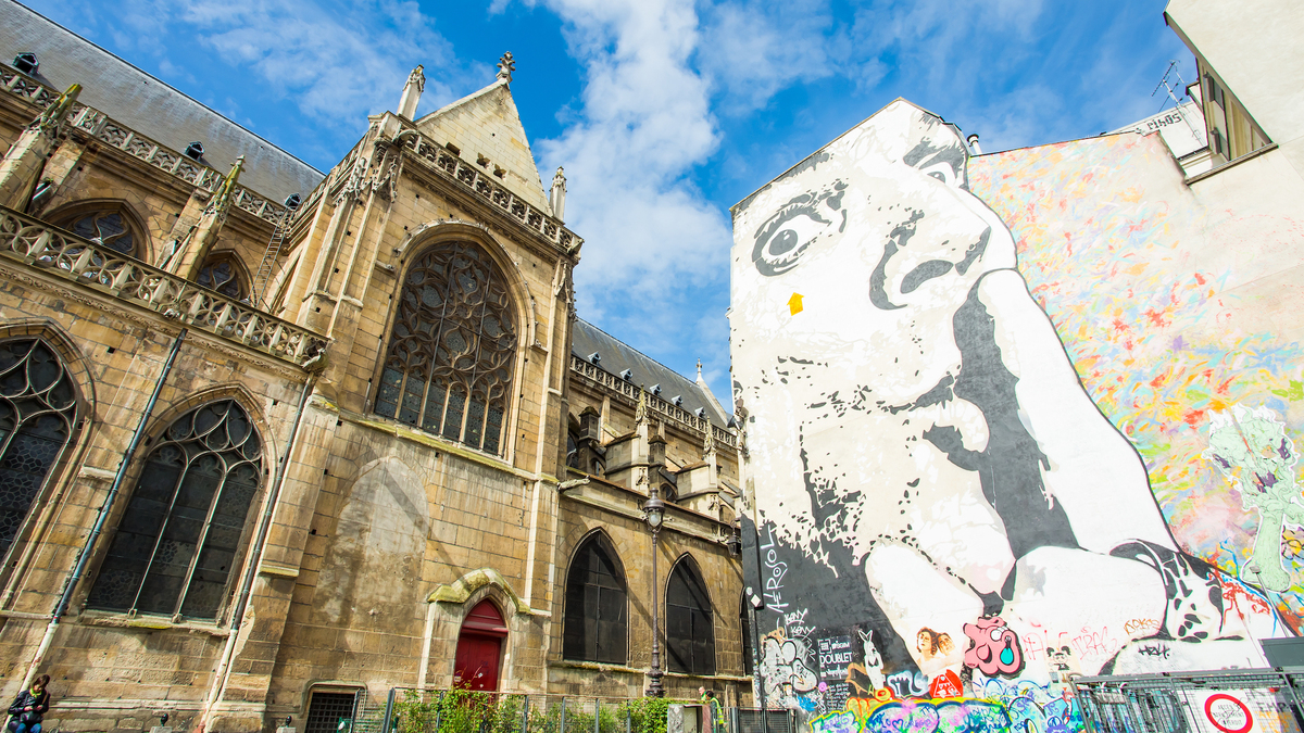 Paris is home to one of the most beautiful murals in the world | Le Bonbon