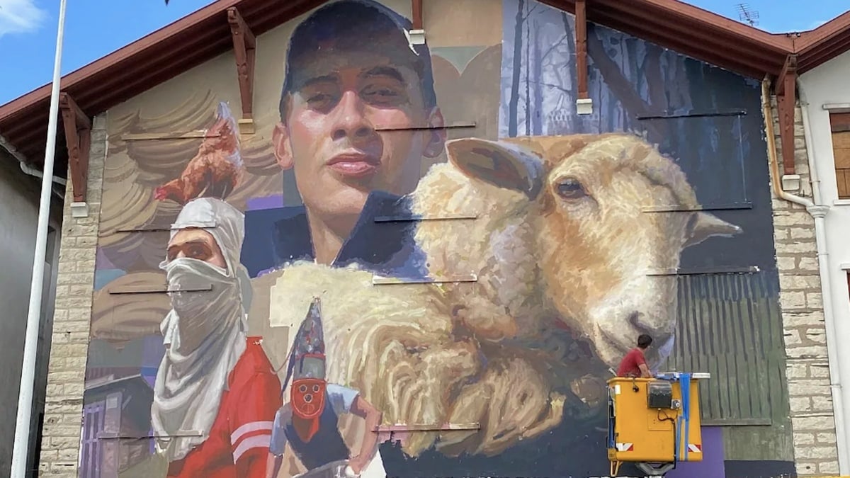 L'une des plus belles œuvres de street art au monde est à 2H de Bordeaux | Le Bonbon