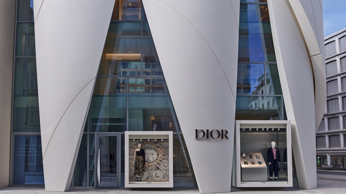 Dior installe une boutique de 10 étages à l’architecture incroyable à Genève | Le Bonbon