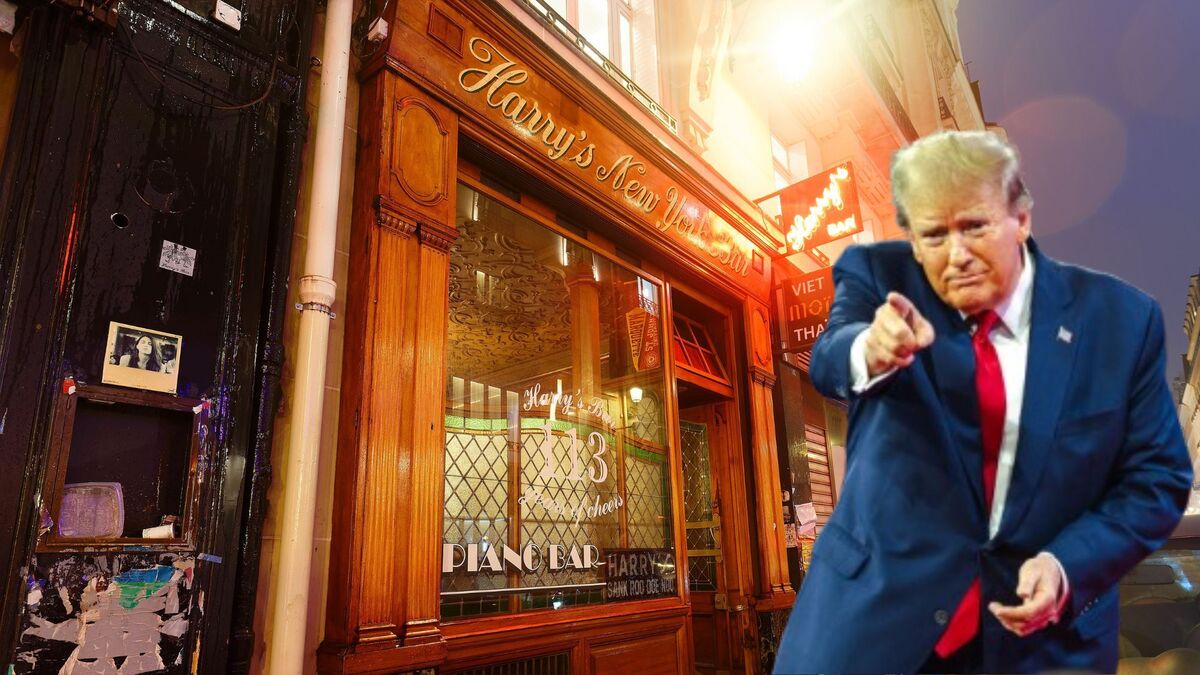 Ce bar américain mythique à Paris avait prédit la victoire de Trump ...
