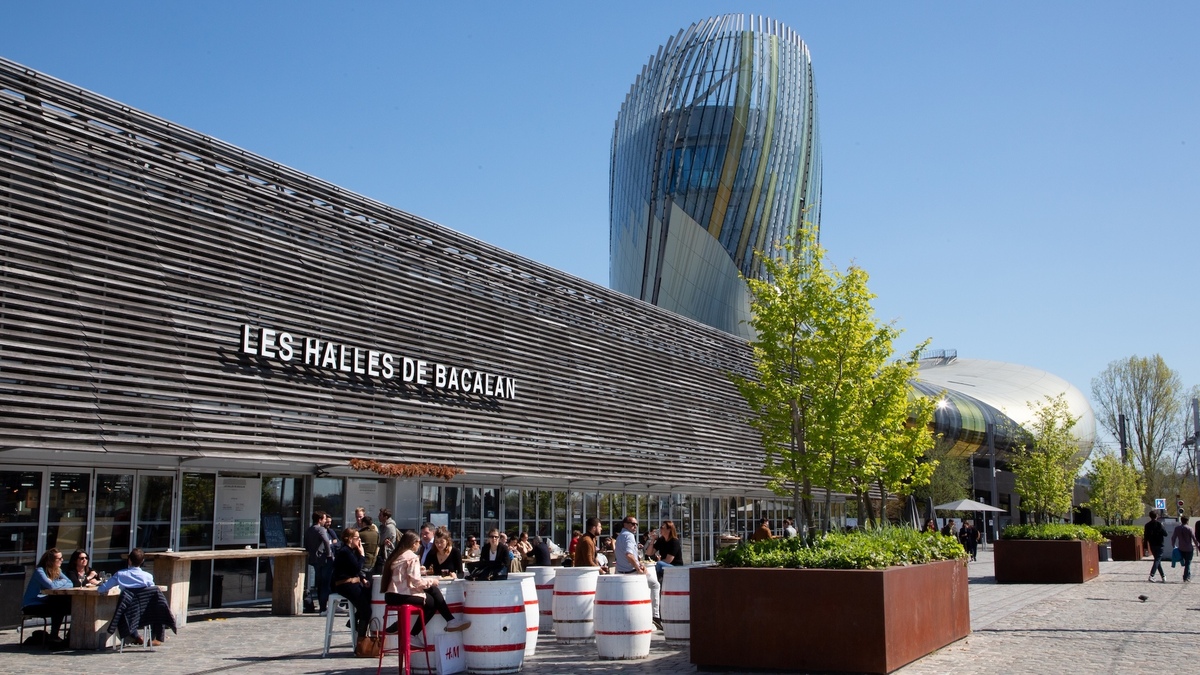 A village party with a giant raclette at the Halles de Bacalan this ...
