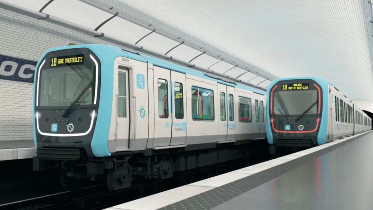 En images, voici les futures rames du métro parisien | Le Bonbon