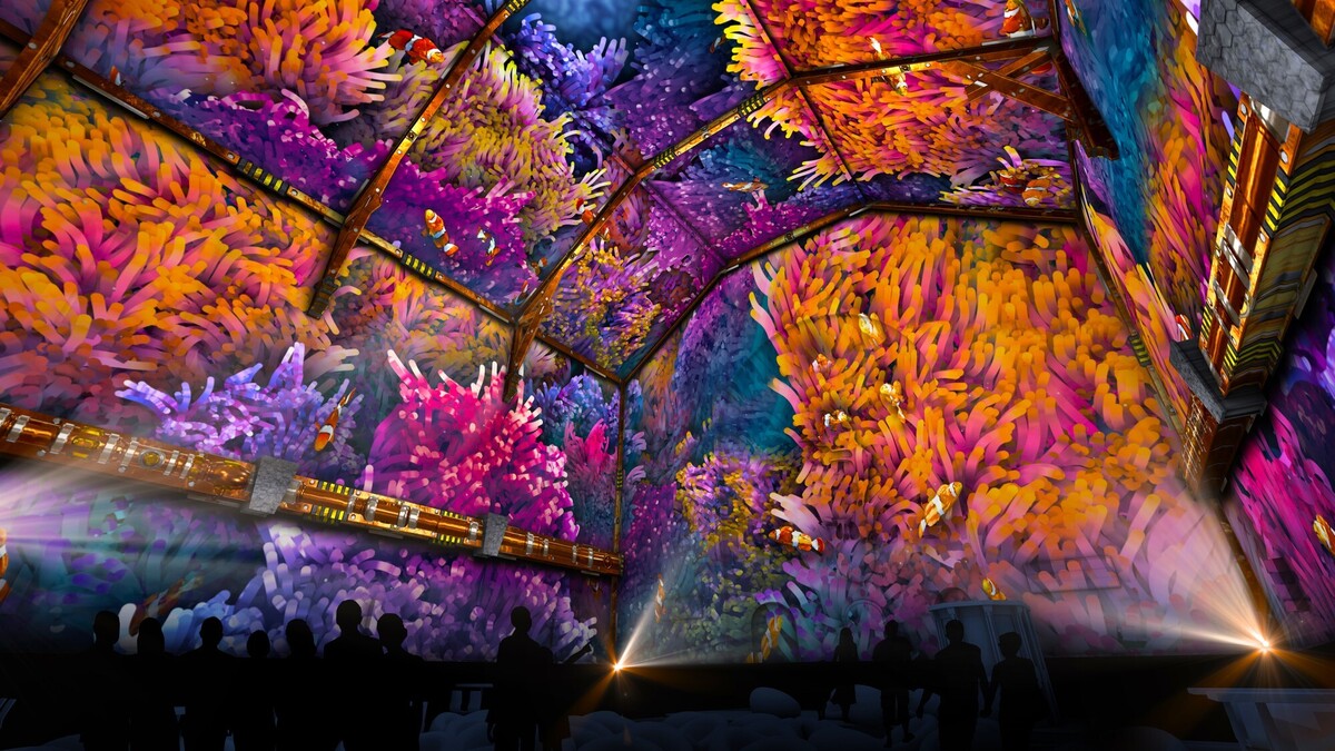 Le plus grand aquarium digital d'Europe débarque à Genève en octobre ...