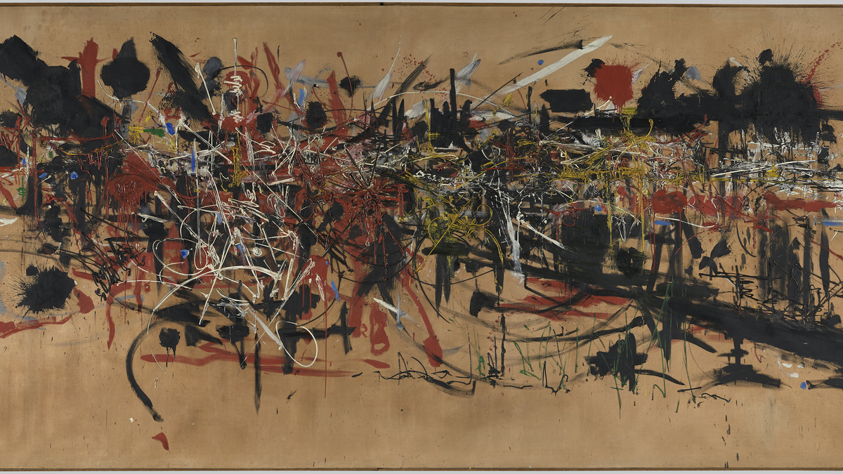 Georges Mathieu: the vibrant, lively, and powerful art at the Monnaie ...