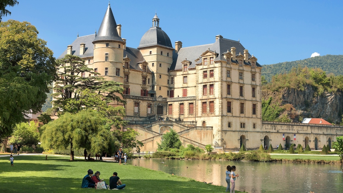 This 17th-century castle, just 1.5 hours from Lyon, is home to a ...
