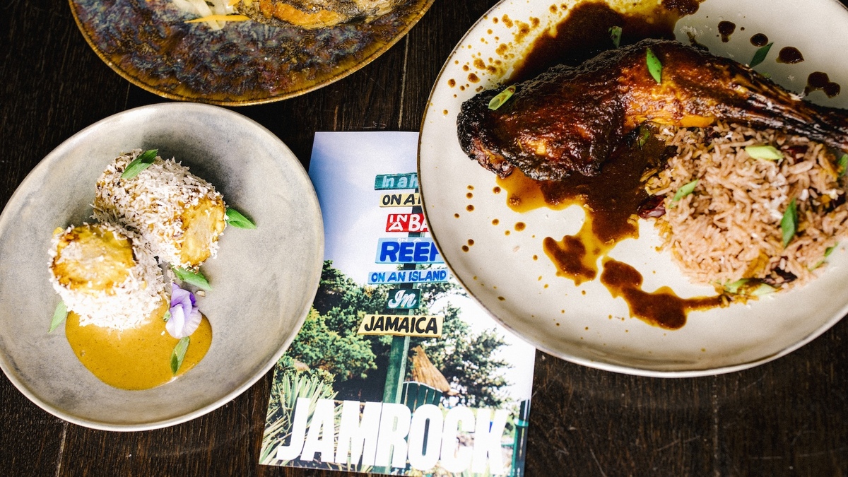 Jerk Chicken just like in Jamaica at this new restaurant in the 11th ...