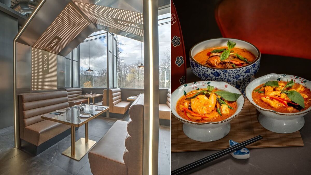 Cet immense resto de 800 m² propose un buffet bistronomique à volonté à ...