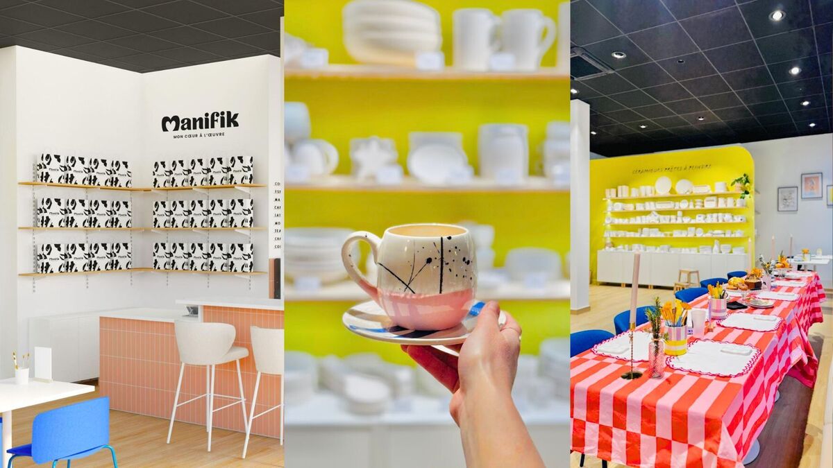 Manifik, the adorable ceramic café of 110 m² that just opened in ...