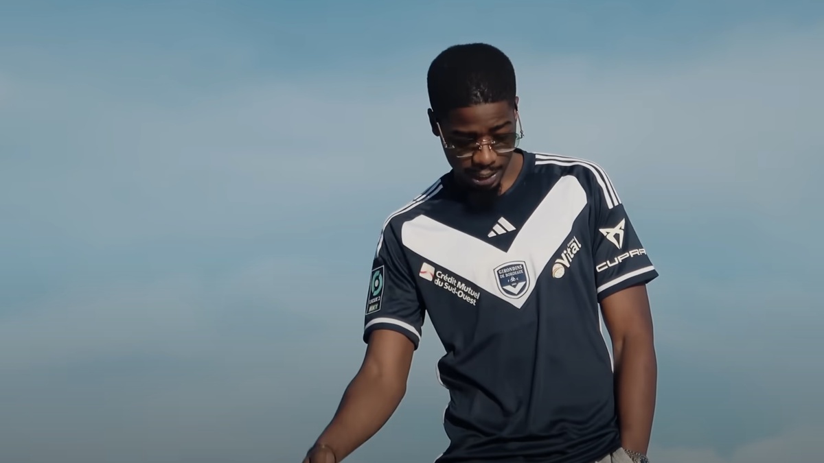 A famous French rapper expresses his love for the Girondins de Bordeaux ...