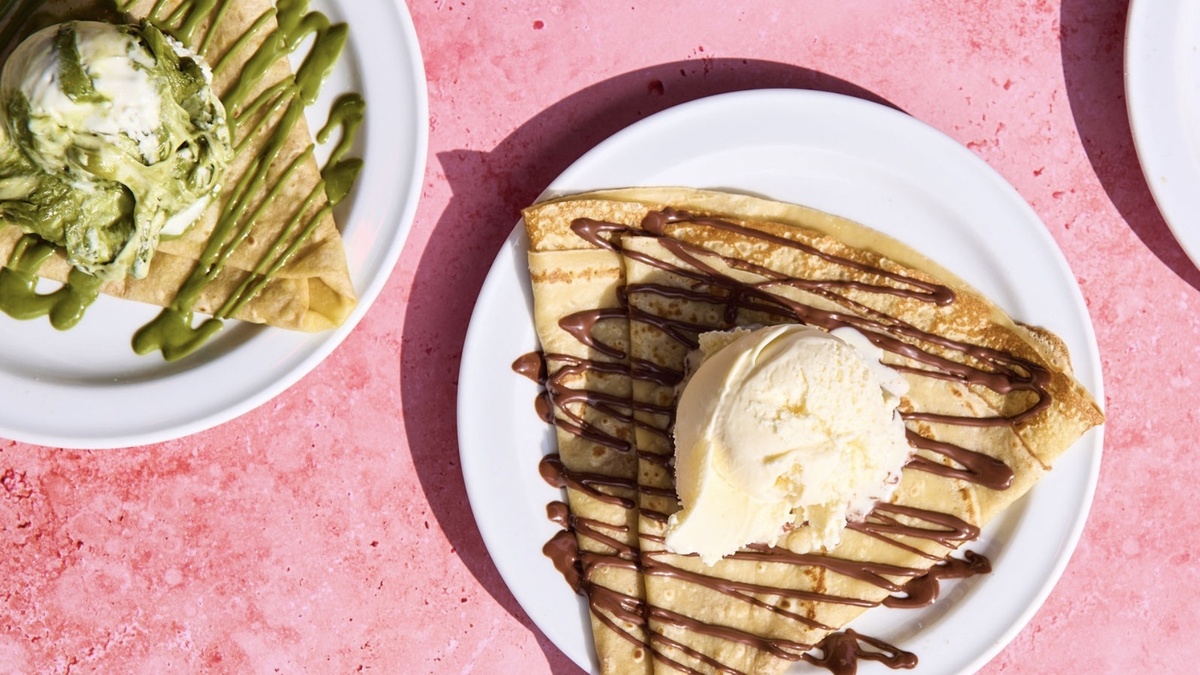 For Candlemas, free pancakes with scoops of ice cream in the 1st! | Le ...