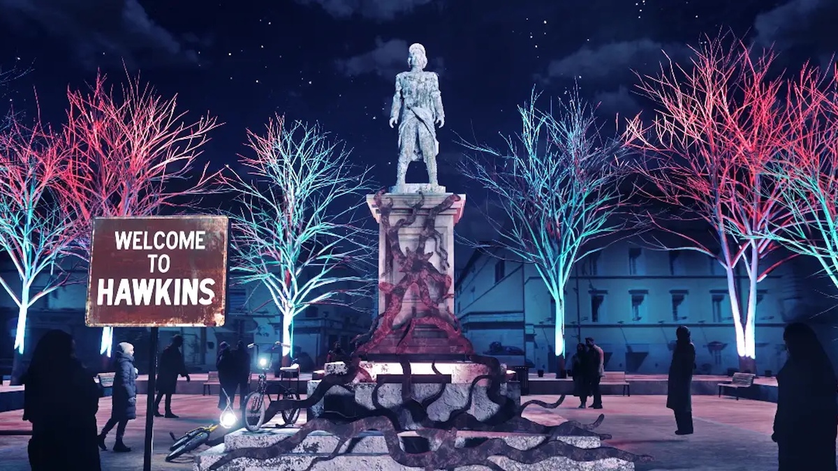 Stranger Things va installer une oeuvre XXL lumineuse au coeur de Lyon ...