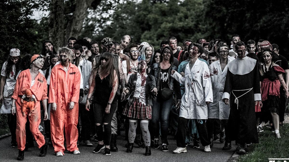 Une course d'orientation dans une forêt infestée de zombies débarque ...