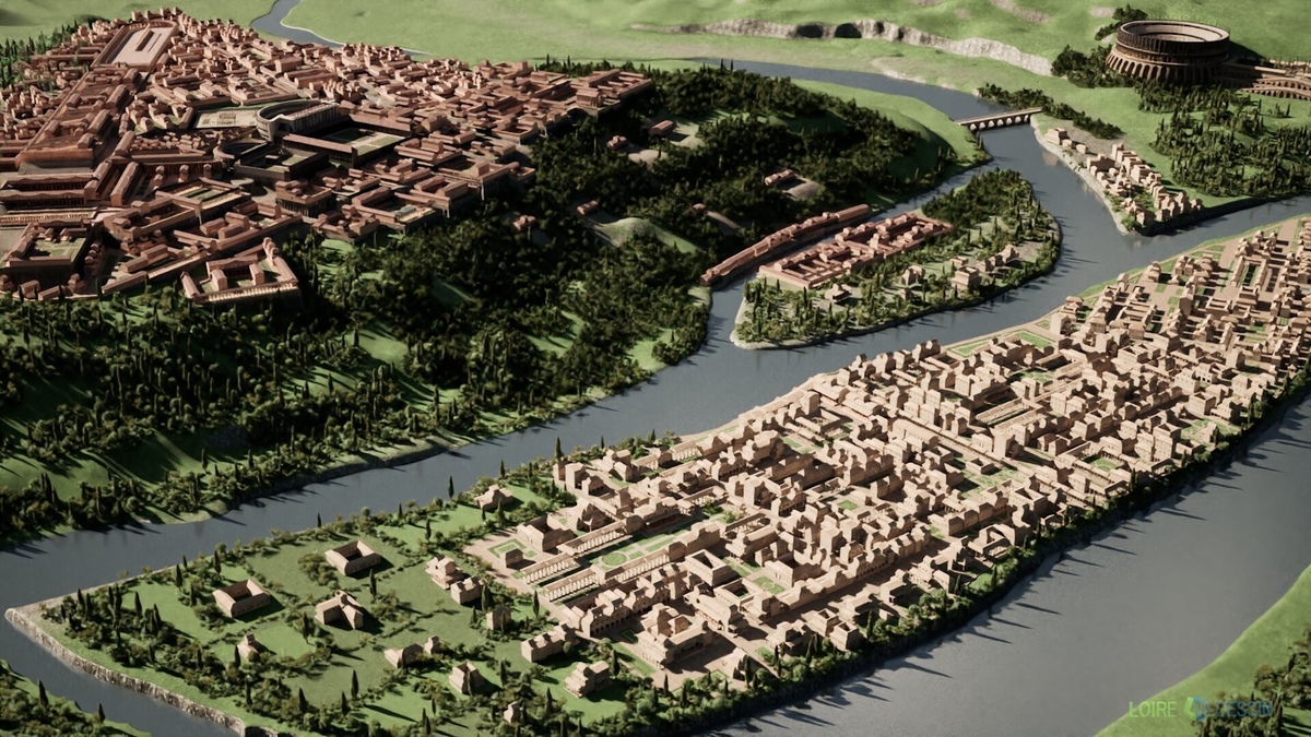 This enthusiast has recreated Lyon as it was in the time of Lugdunum ...