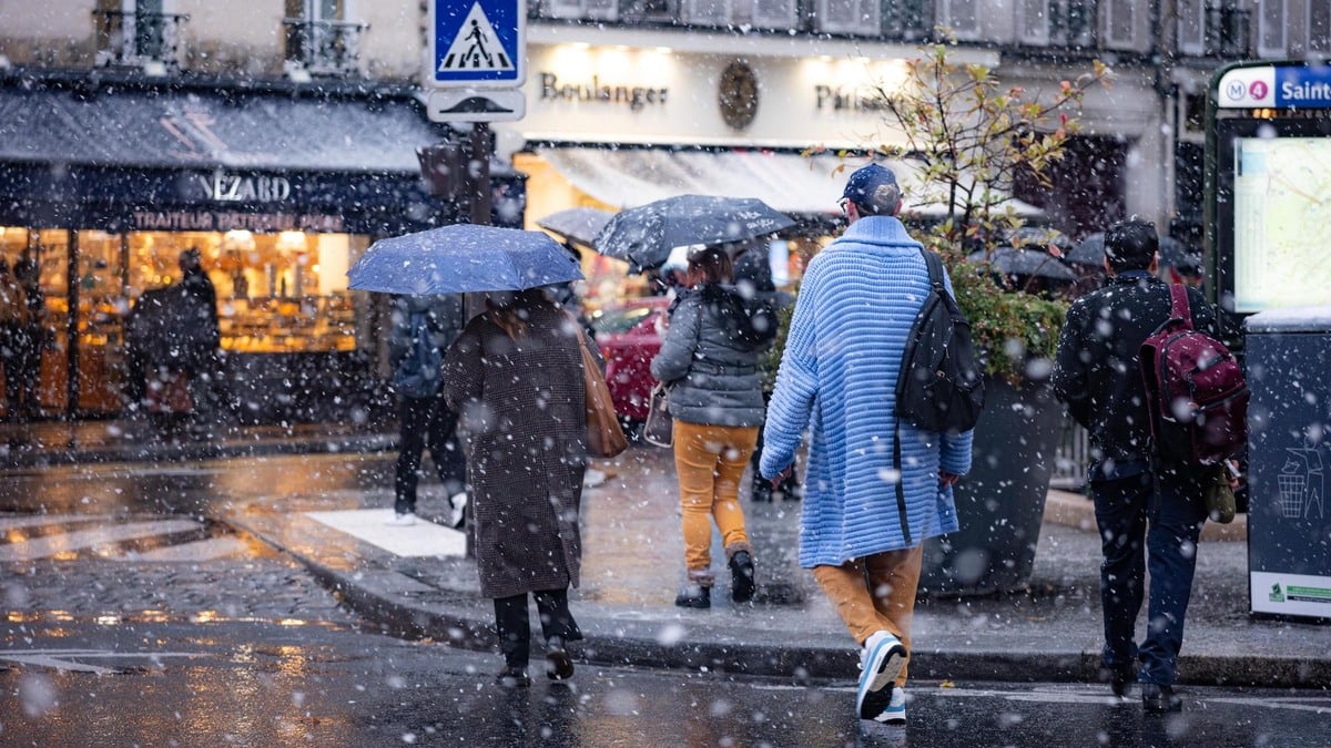 Météo : Paris en vigilance orange neige-verglas en ce début de semaine ...
