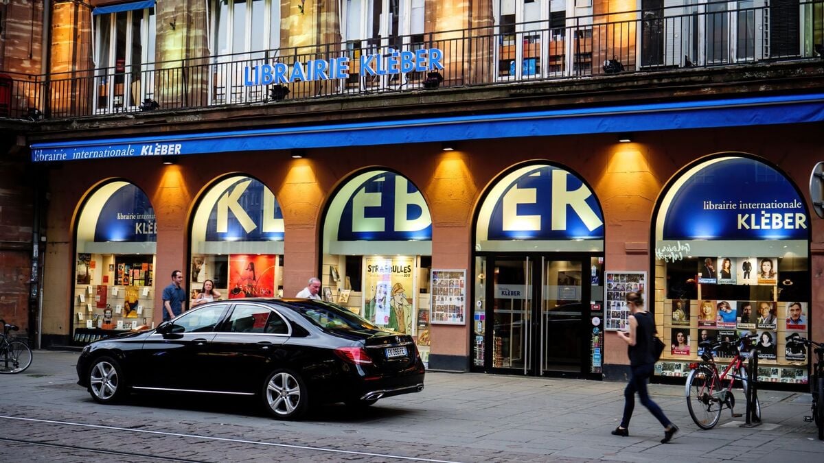 La mythique librairie Kléber de Strasbourg ferme ses portes et s ...