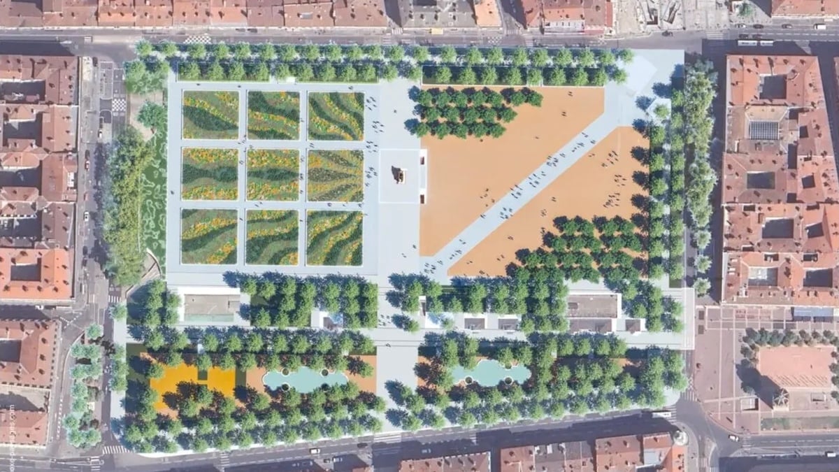 Jean-Michel Aulas wants to green up Bellecour Square and set up the ...