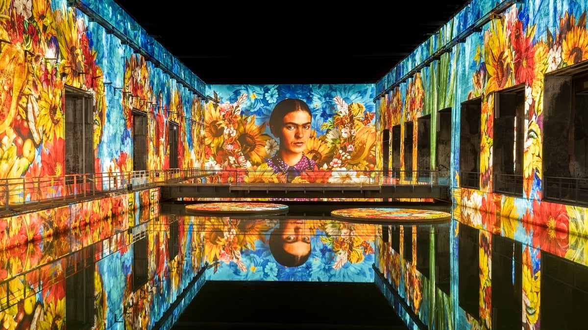 A new exhibition on Frida Kahlo is coming to the Bassins de Lumières in ...